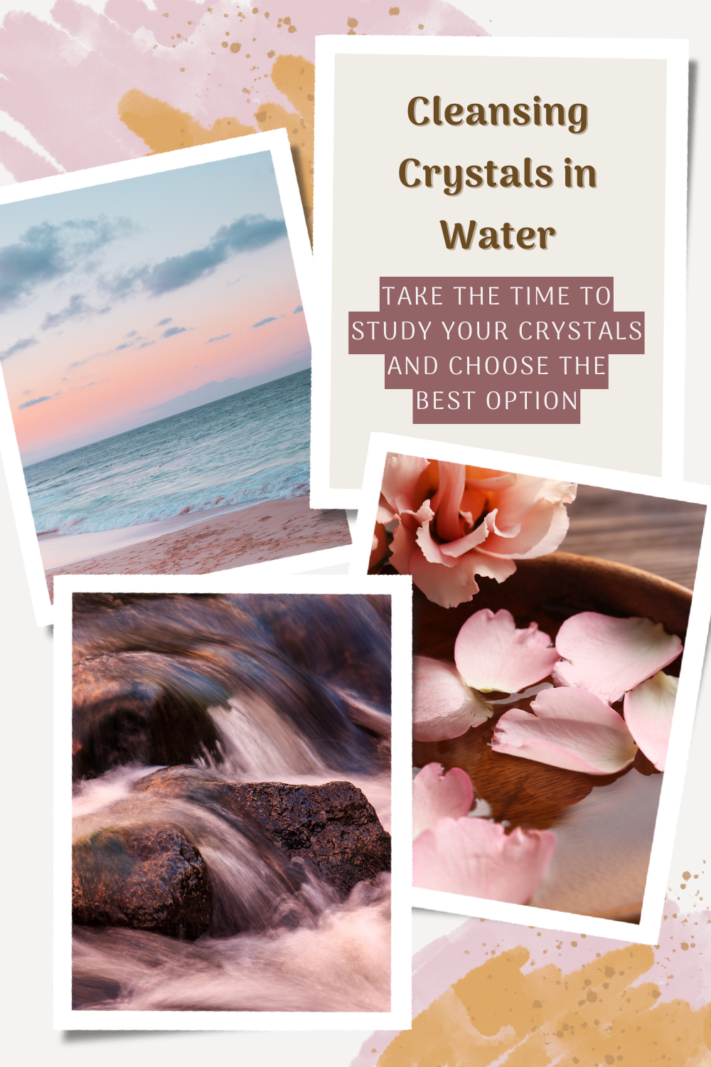 Water Cleansing for Crystals - Tips for Success