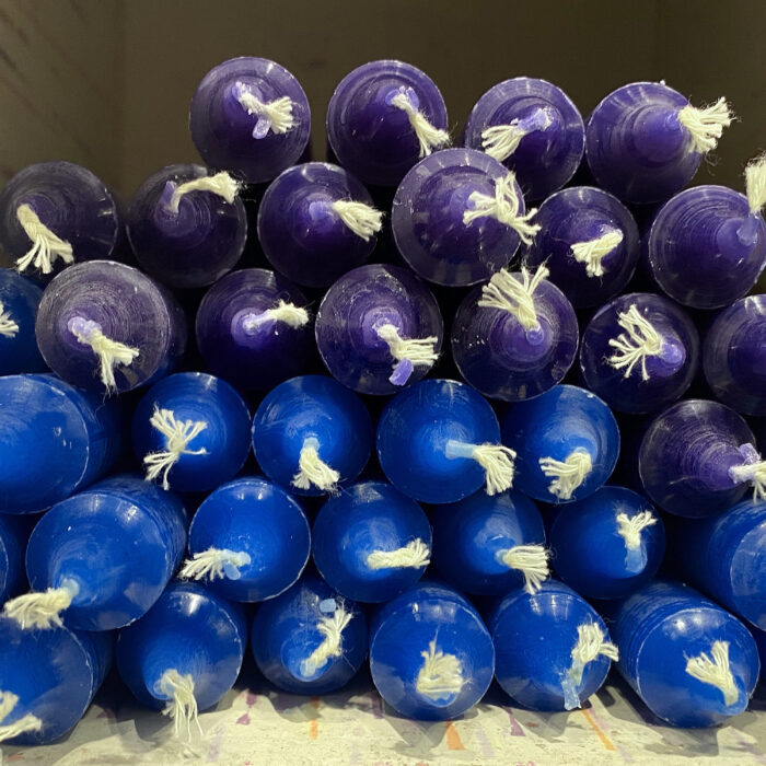 Indigo Candles for Crystals - Meaning, Uses, and Benefits